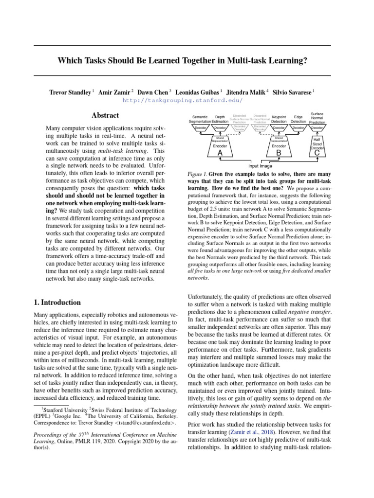 2020 - Which Tasks Should Be Learned Together in Multi-Task Learning ...