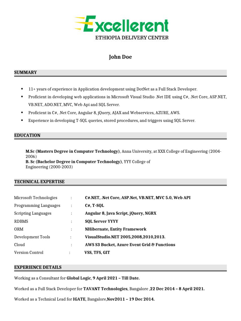Excellerent Technology Solutions Overview | PDF | J Query | Microsoft ...