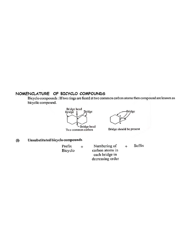 Bicyclo and Spiro | PDF