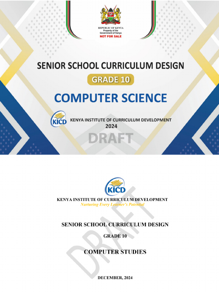 Computer Studies Grade10 - Dec 2024 | PDF