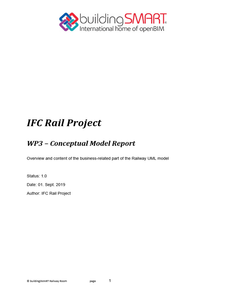 RWR-IfC Rail-Conceptual Model Report | PDF | Conceptual Model | Unified Modeling Language