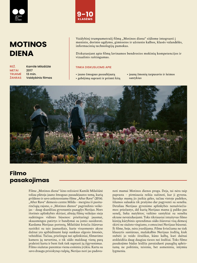 Motinos Diena Metodine Medziaga D0ce8 | PDF