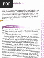 The Wind and A Boy | PDF | Narration