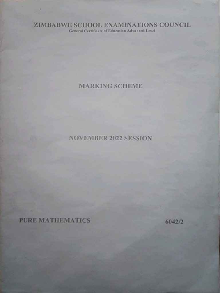 2022 p2 Nov Pure Maths | PDF