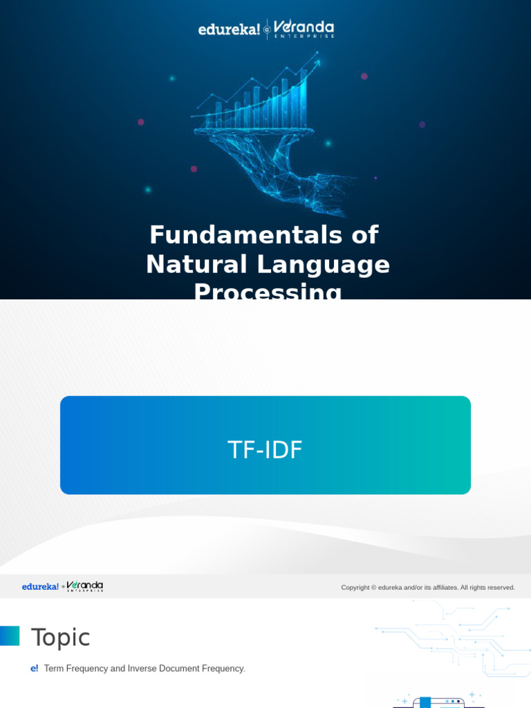 Lesson 2.1 - V4 - Term Frequency-Inverse Document Frequency (TF-IDF) | PDF | Learning ...