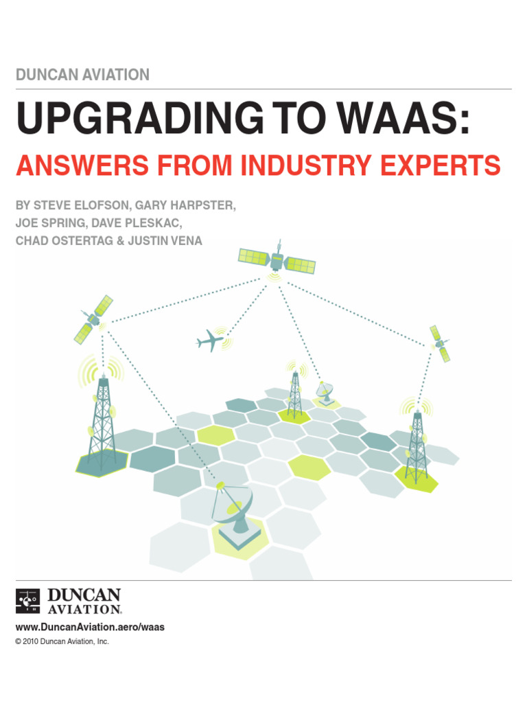 WAAS Upgrades-Answers From Industry Experts | PDF | Avionics | Aviation