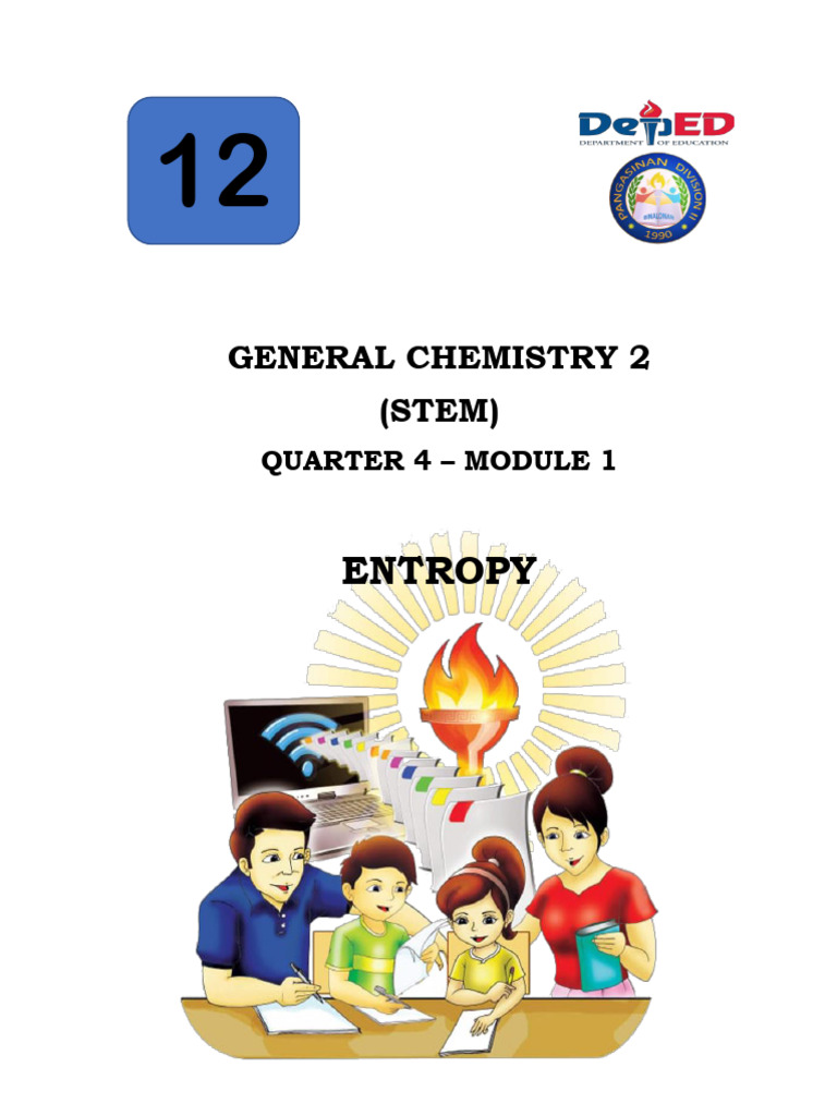General Chemistry 2 Q4 Module 1 for PRINTING | PDF | Gibbs Free Energy | Entropy