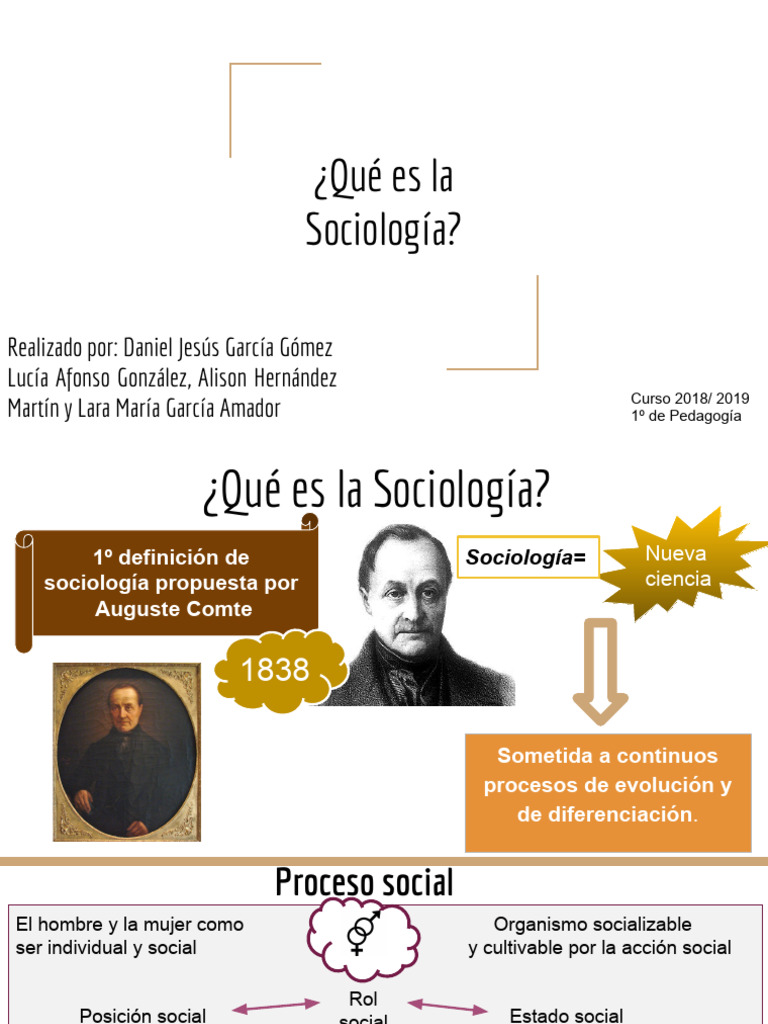 ¿Qué Es La Sociología | PDF | Sociología | Sociedad