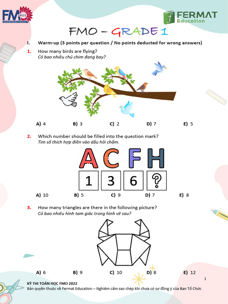 Grade 1 - CKQG | PDF