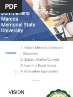 PCU Graduate School Programs | PDF