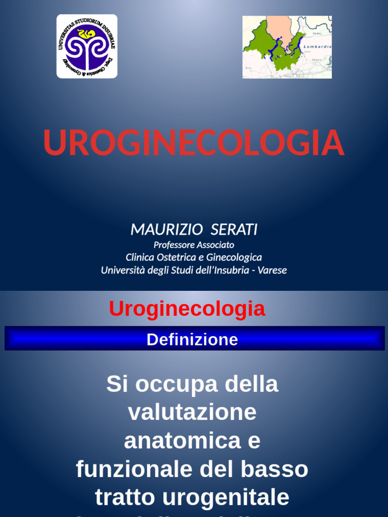 Lezione UROGIN MEDICINA 2024 | PDF