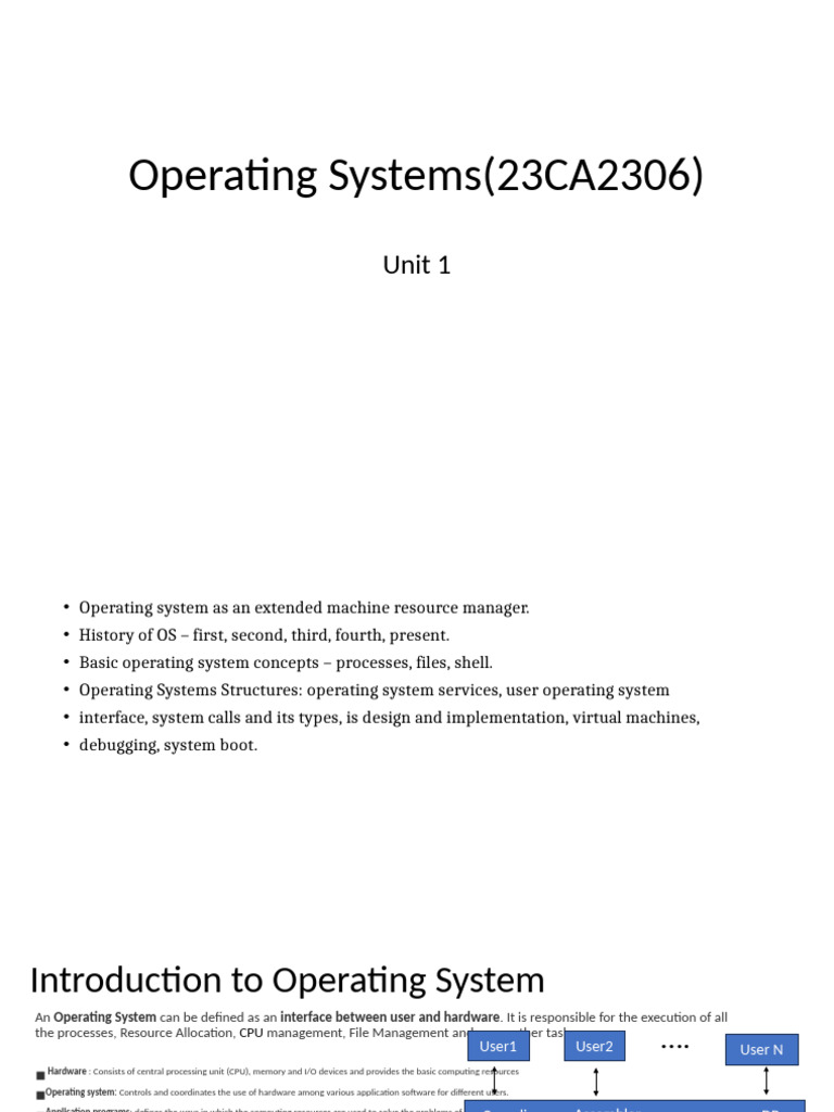 Overview of Operating Systems Generations | PDF | Booting | Operating System