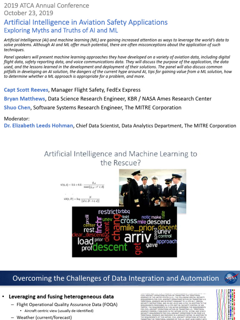 AI and ML in Aviation Safety Insights | PDF | Artificial Intelligence ...
