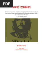 Grade 12 Economics Study Notes | PDF | Government Budget Balance ...