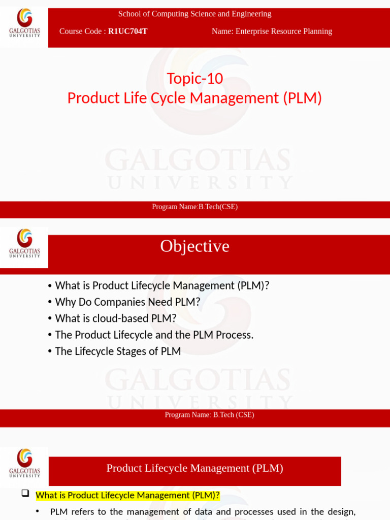 Understanding Product Lifecycle Management | PDF | Product Lifecycle ...