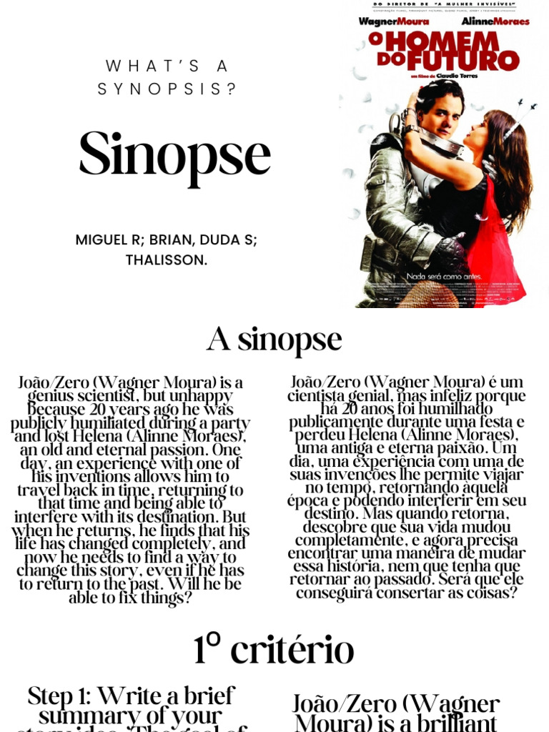 Sinopses G5 | PDF