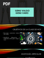 Genu Varo y Valgo: Clasificación y Tratamiento | PDF | Rodilla ...