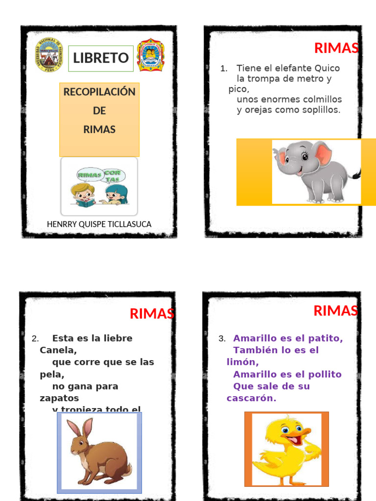 30 Rimas Terminado | PDF