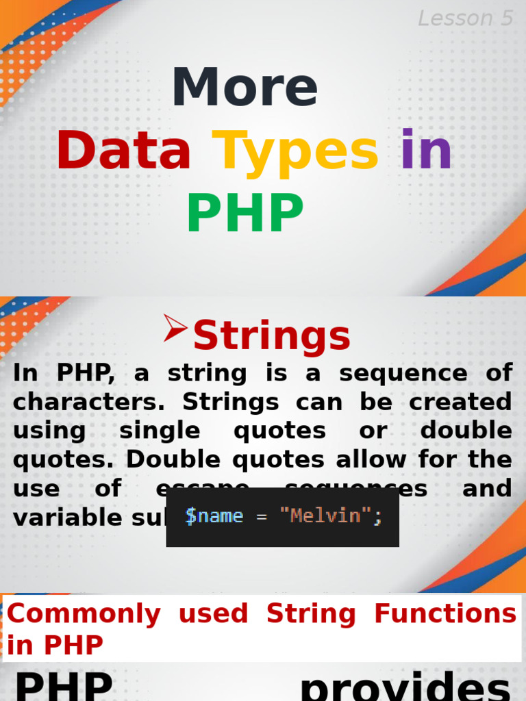 IT WS03 Chapter 5 and 6 | PDF | Control Flow | String (Computer Science)