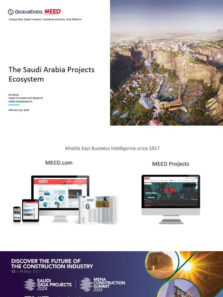 Saudi Giga Projects Overview 2024 | PDF | Government Budget ...
