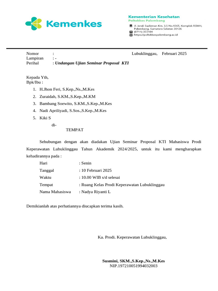 Undangan Proposal | PDF