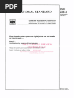 Iso 228-1 - 2000 | PDF | International Organization For Standardization | Engineering Tolerance