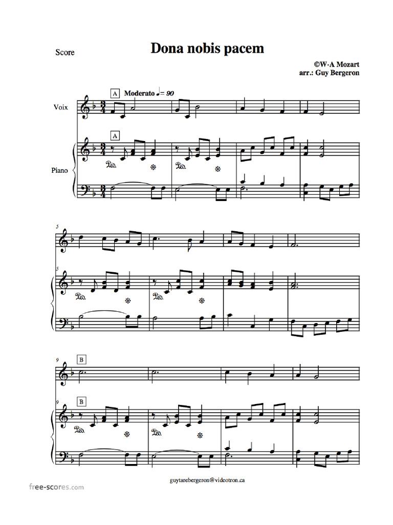 Dona Nobis Pacem | PDF