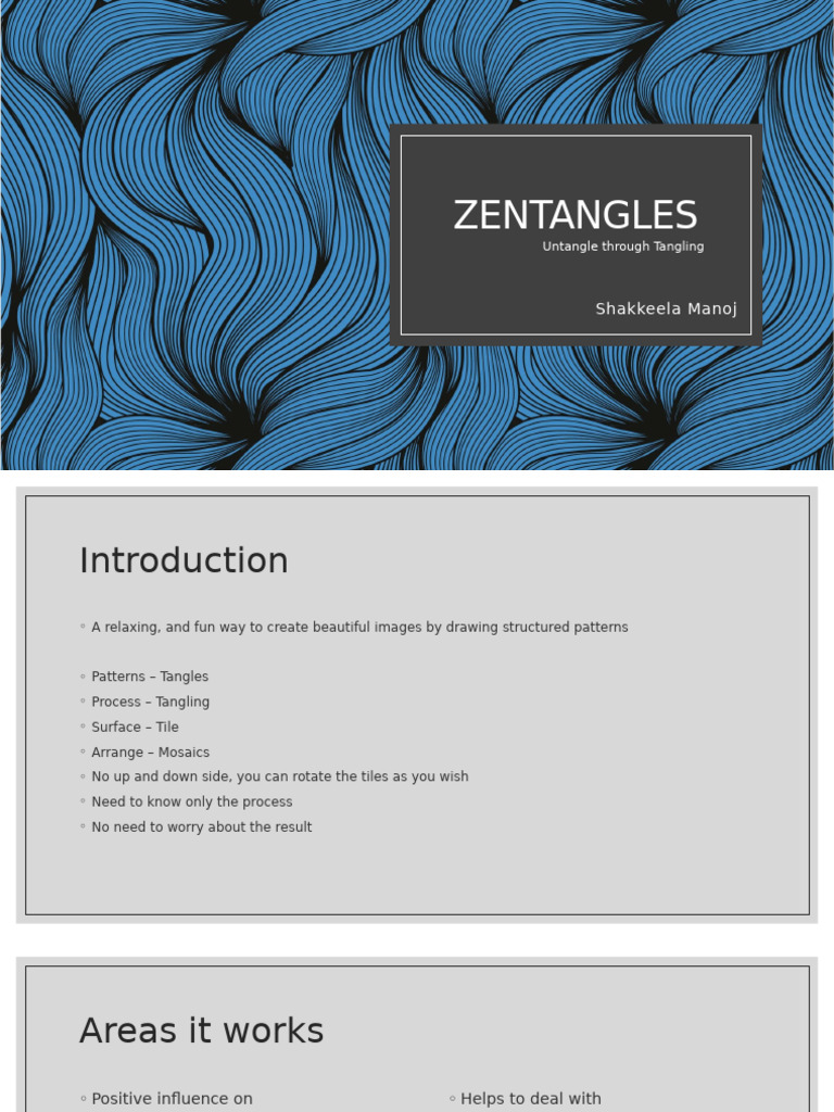 Discover the Art of Zentangles | PDF