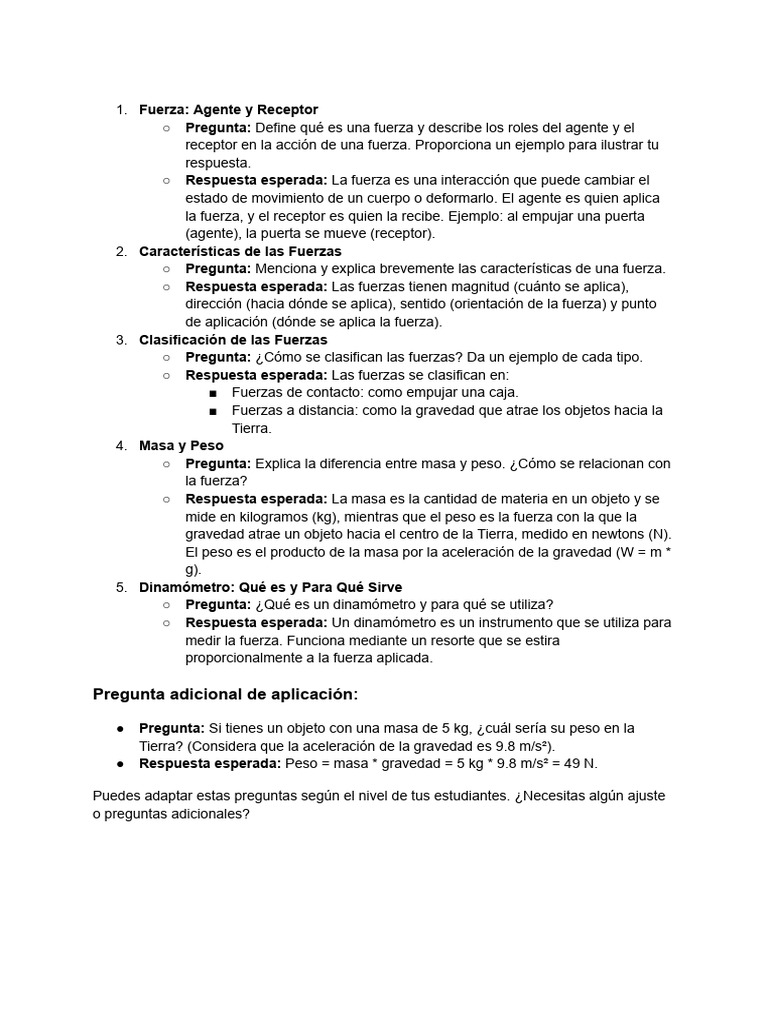 FISICA FUERZA PDF (R) | PDF FISICA FUERZA PDF (R) | PDF