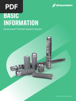 Straumann BLT | PDF | Dental Implant | Dentistry
