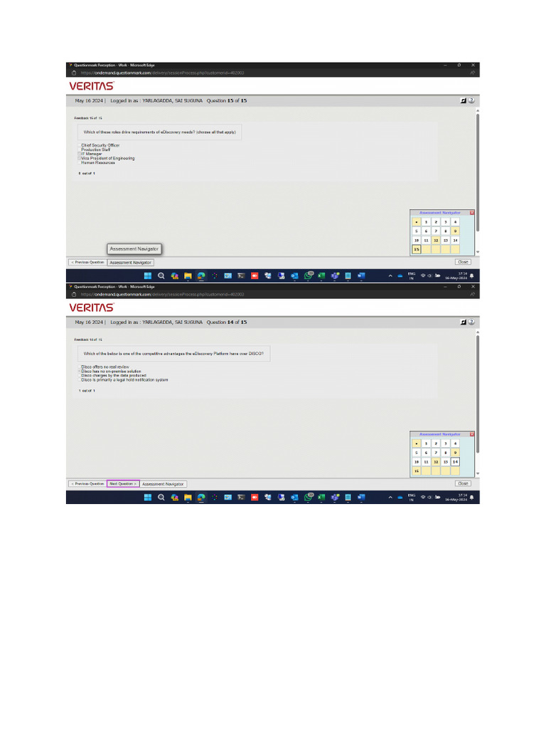 VSE Ediscovery For Veritas Partners | PDF