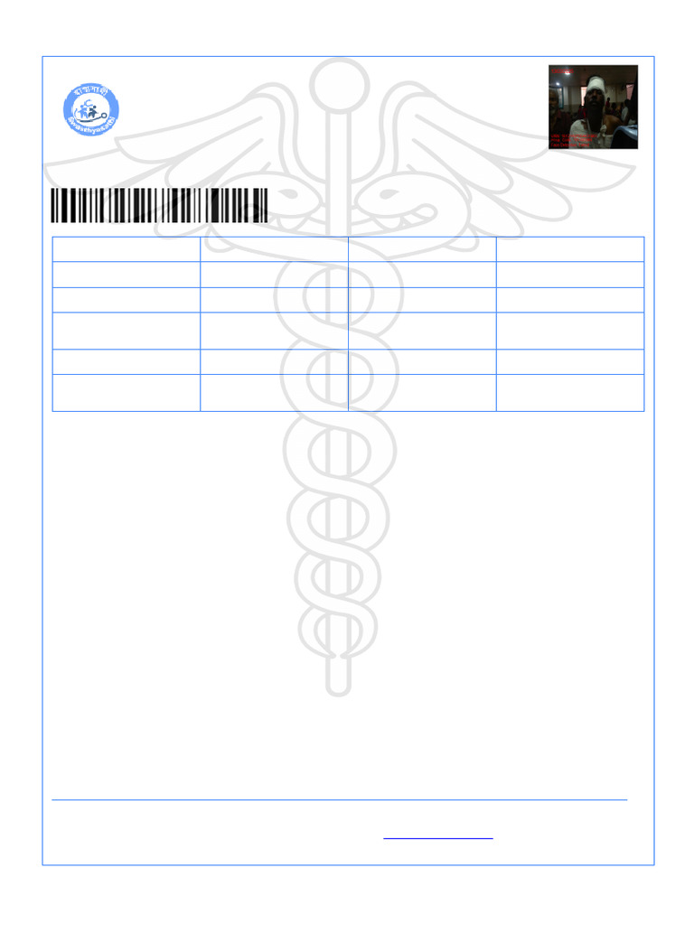 Patient Registration Slip for Hospital | PDF