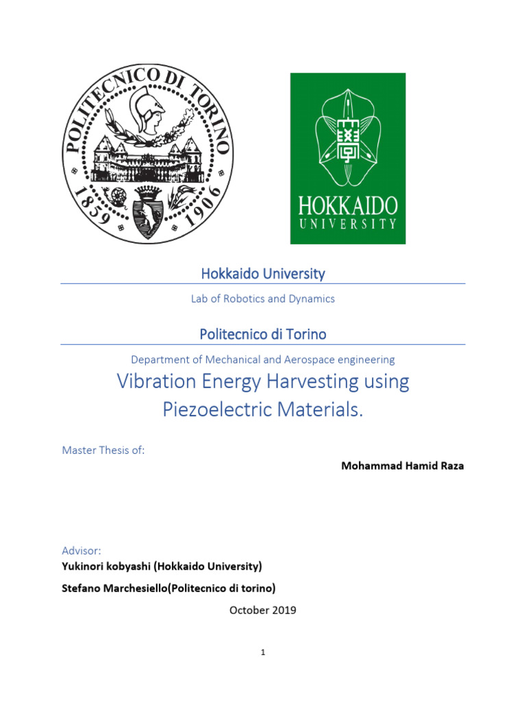 Vibration Energy Harvesting Pdf Piezoelectricity Capacitor