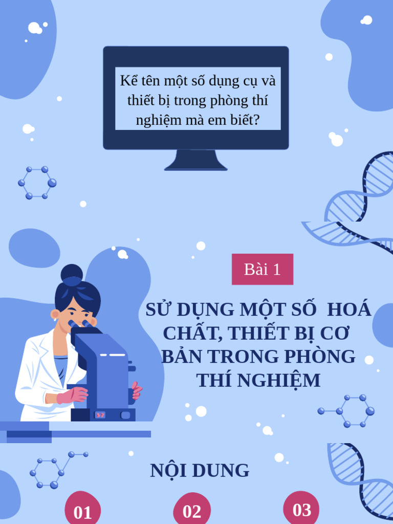 Khbd Pp.1.Tv.bài 1- Sử Dụng Hóa Chất,Thiết Bị -Khtn8 Kntt Bộ 1.Vt | PDF