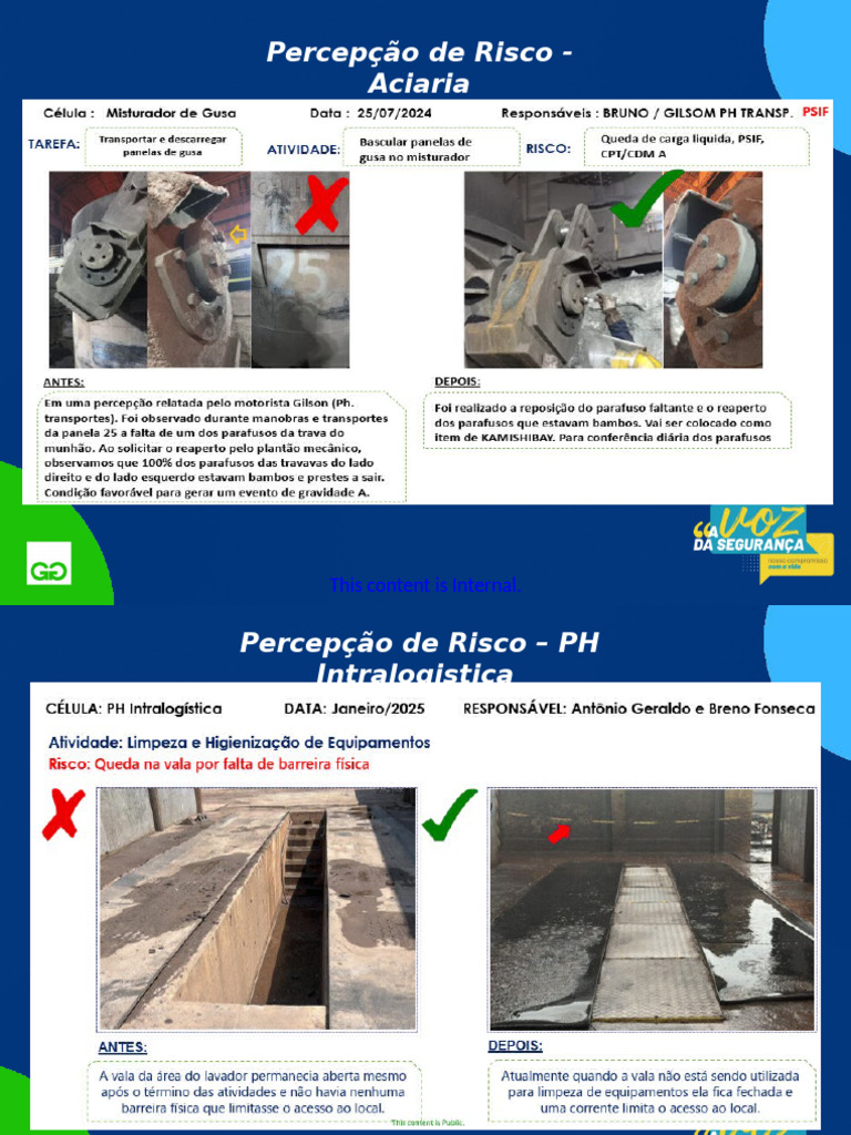 Modelo Percepção de Riscos[1] | PDF