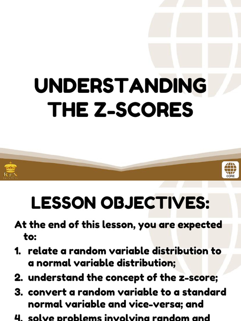 Unit_II_Lesson_2_Understanding_the_z-scores | PDF | Standard Score ...