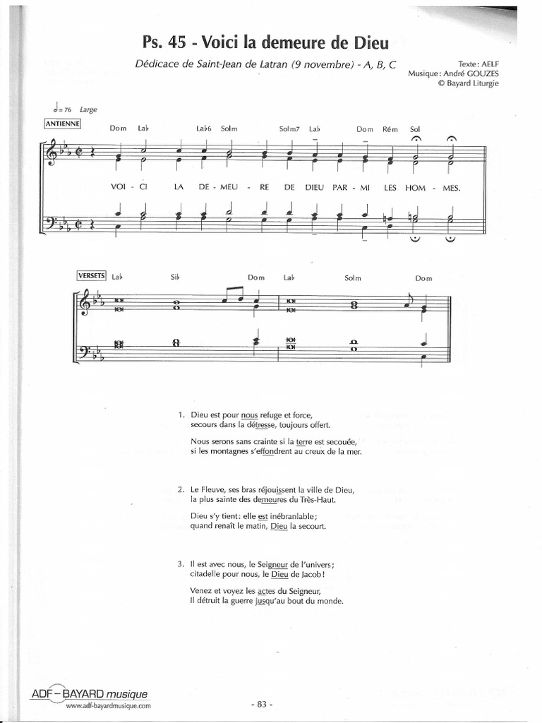 Voici La Demeure de Dieu | PDF