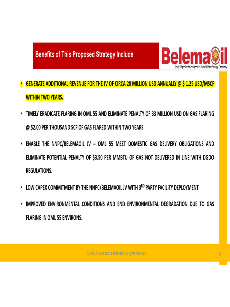 Pages From OML 55 Gas Master Plan 2024 Presentation | PDF