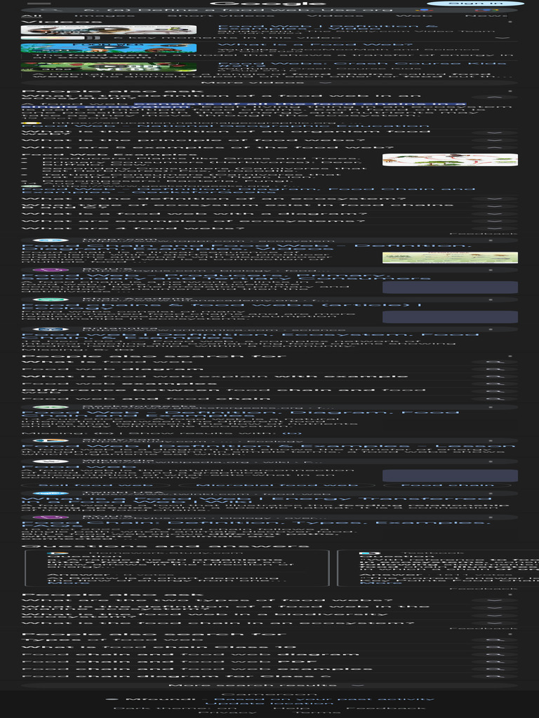 Understanding Food Webs in Ecosystems | PDF | Food Web | Foods