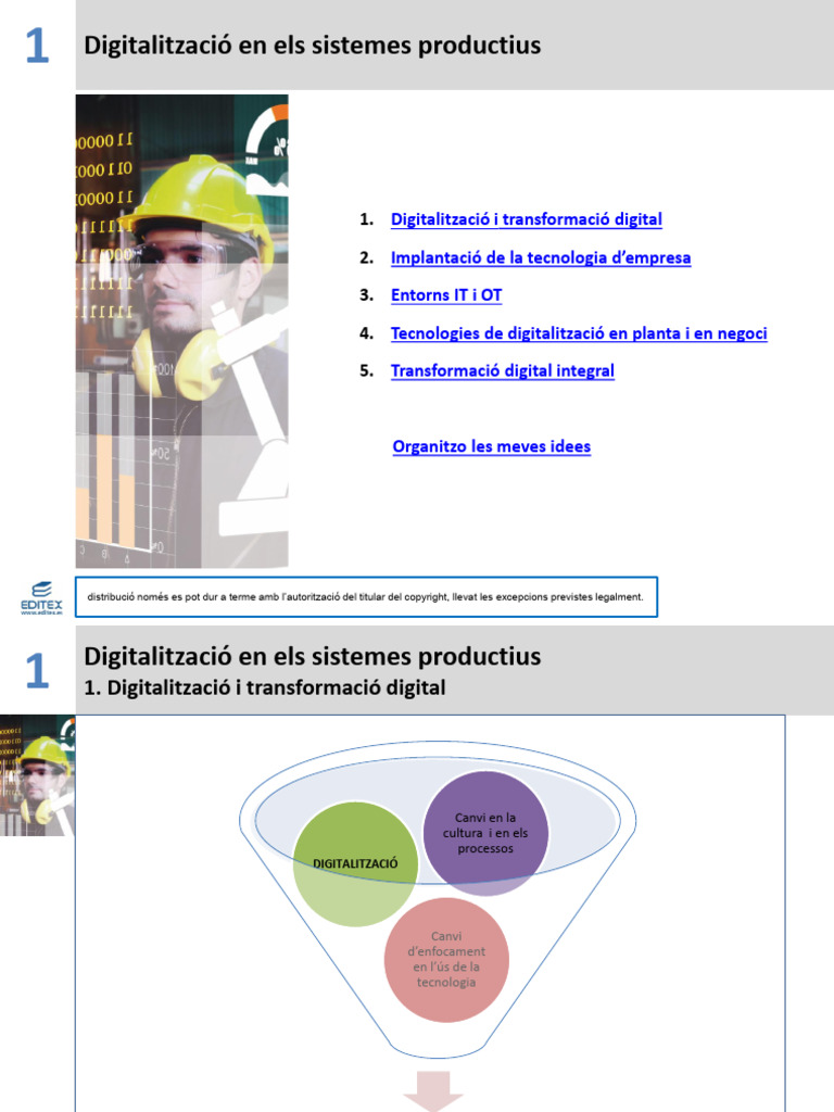 CAT DIG Gs 01 Presentación PDF | PDF