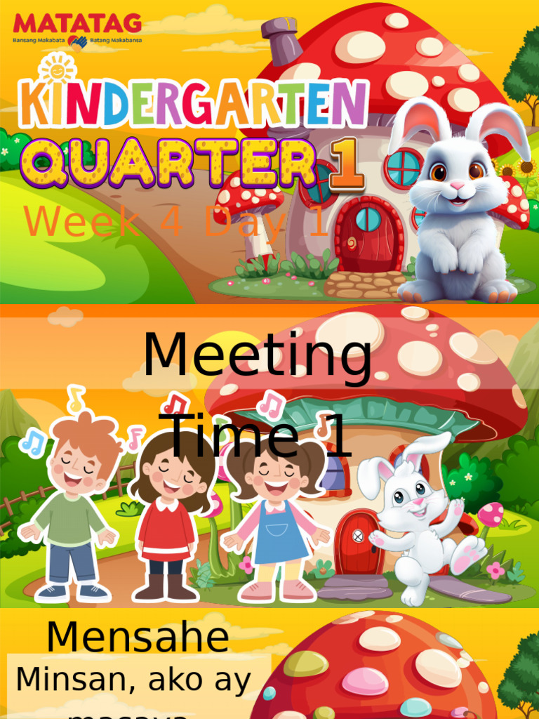 Matatag q1 Week 4 Day 1 | PDF