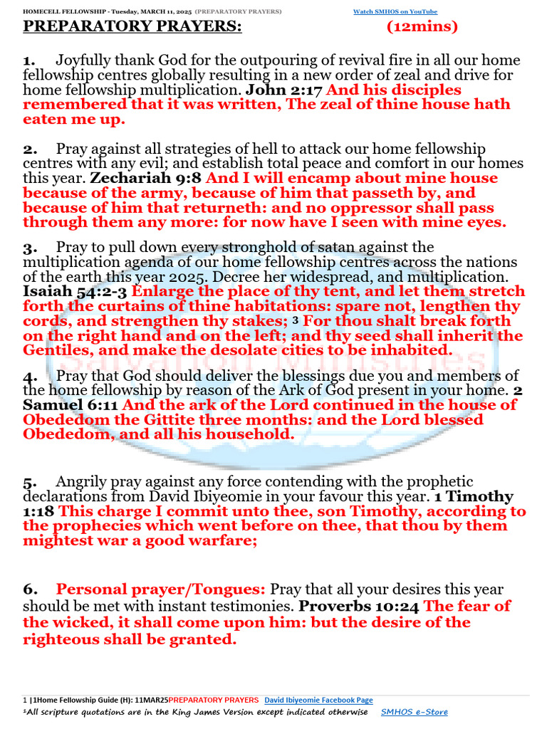 2025-03-11 - Preparatory Prayers W Texts | PDF