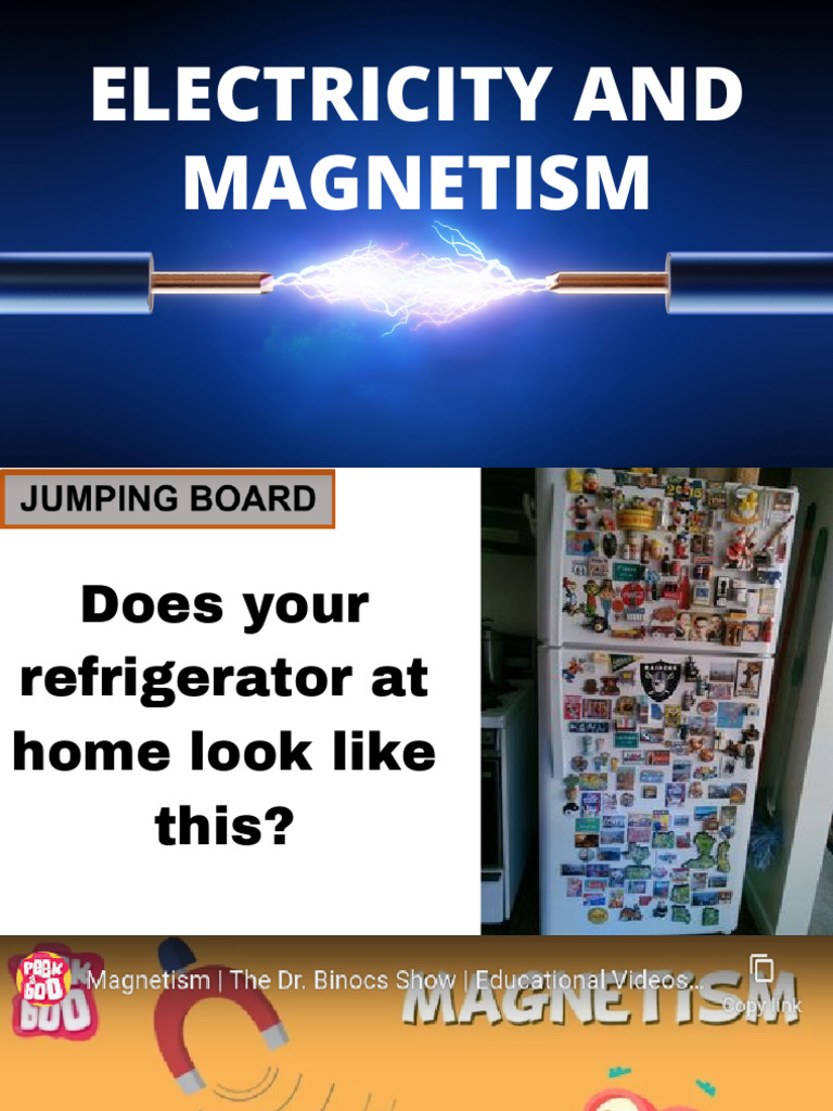 ELECTRICITY AND MAGNETISM Magnets | PDF