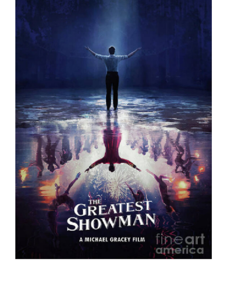 POSTER design Greatest showman | PDF