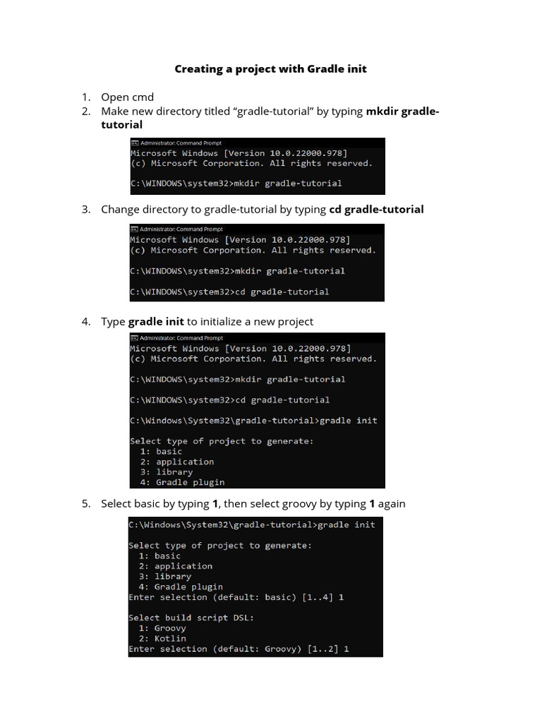 Gradle Exercises | PDF