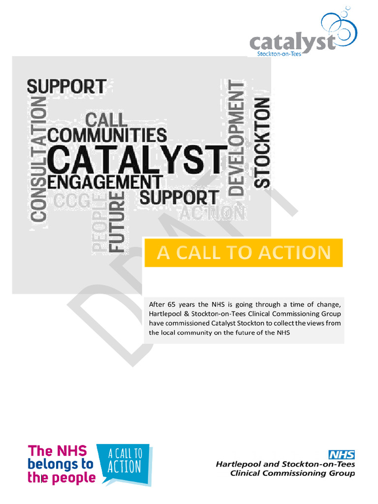 A Call To Action v4 | PDF | Mental Health | Emergency Department