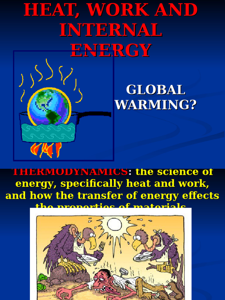 Heat, Work and Internal Energy | PDF | Heat | Temperature