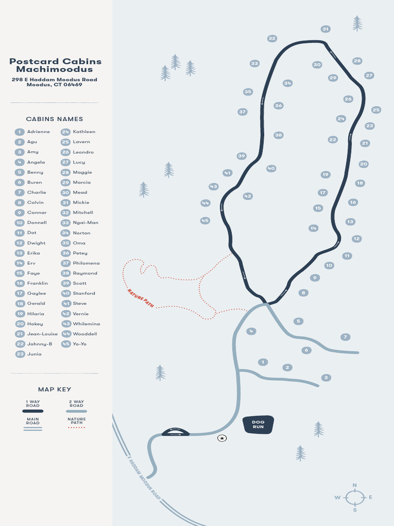 Moodus Nature Path Cabin Map | PDF