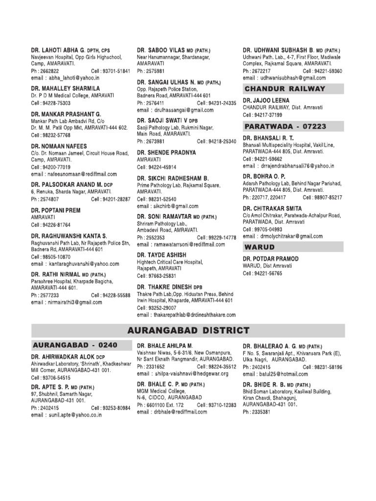MD Pathologist Pages 2 | PDF