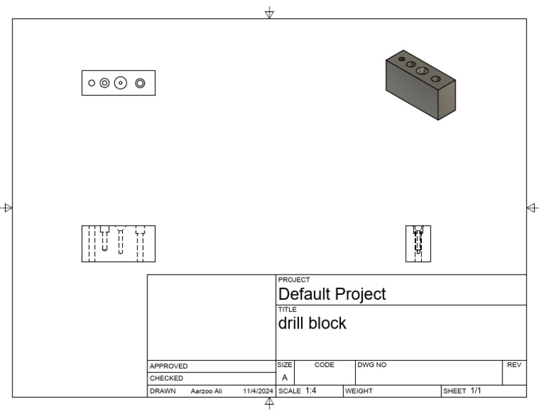 Drill Block v1 | PDF